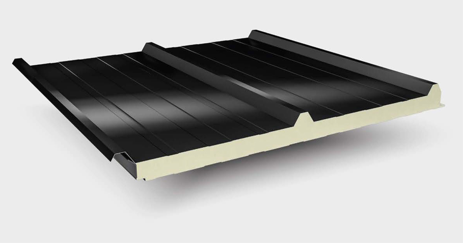 PUR/PIR Insulated 3 Ribs Roof Panel | Teknopanel